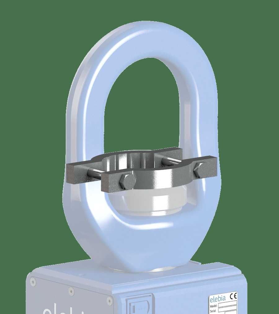 Swivel Lock for Automatic Hooks | Smart Lifting Solutions | Elebia